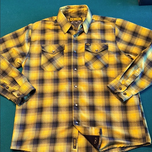 DIXXON | Shirts | Dixxon J P Cycles Parham Panhead Plaid Flannel Shirt ...